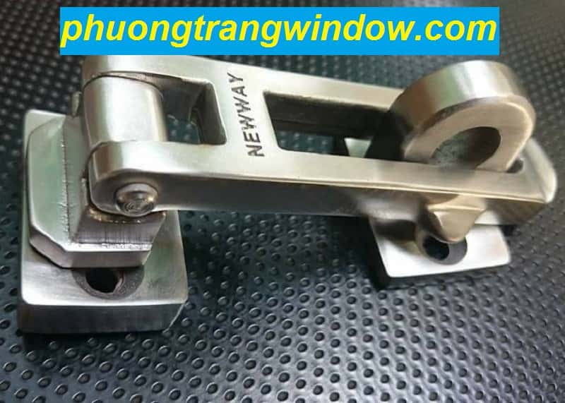 PASS KHÓA CỬA NHỰA LÕI THÉP - PÁT KHÓA CHỐNG TRỘM INOX